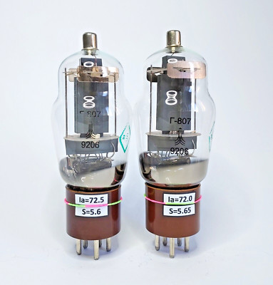 G-807 G807 Г-807 MATCHED PAIR (2pcs) TUBES / VALVES NEW | eBay