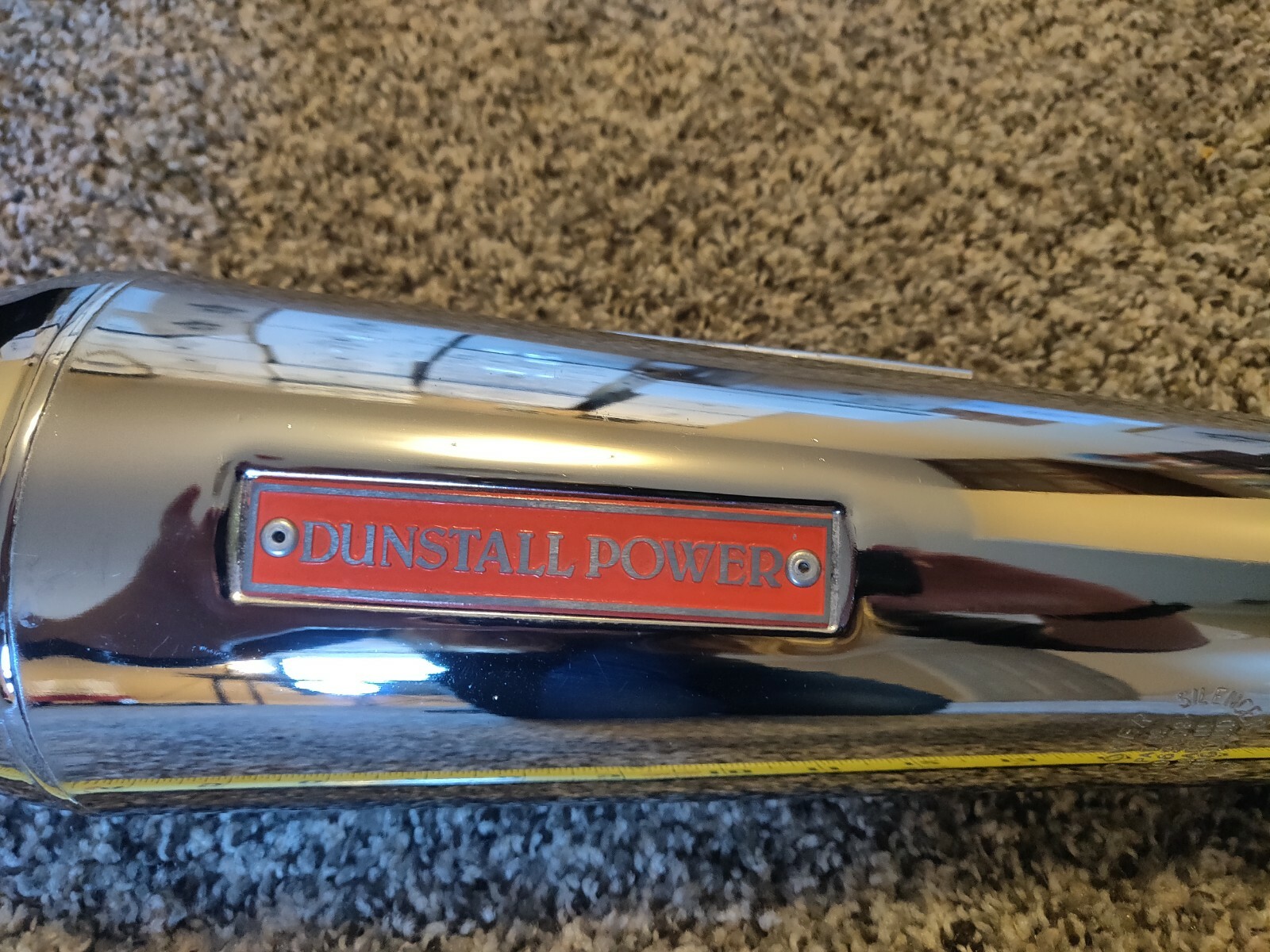 Genuine Paul Dunstall Power Tunable End Cap Motorcycle Exhaust Pipe ...