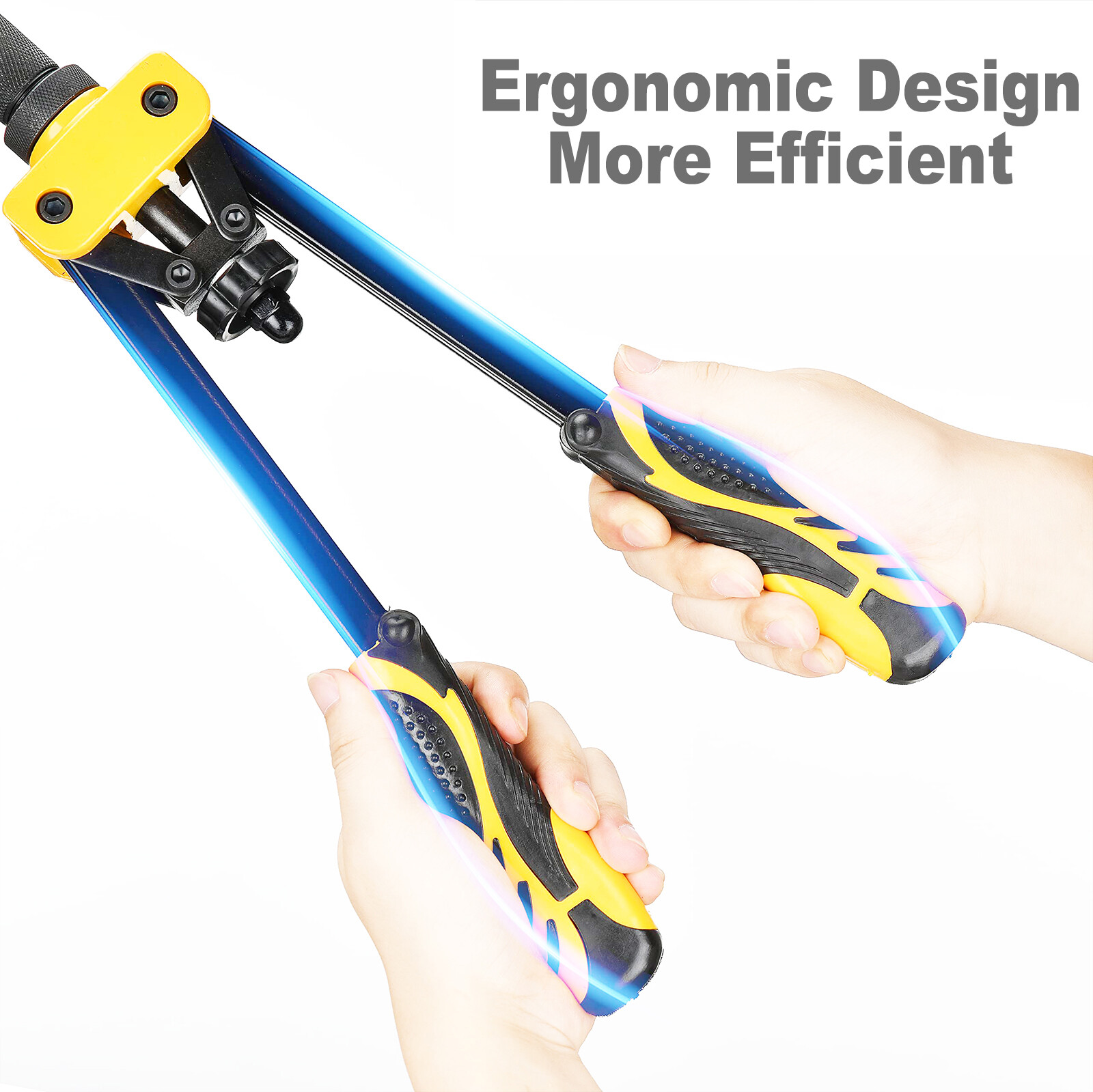 Rivet Gun Kit Rivnut Thread Setting Tool Nut Setter NutSert Metric SAE ...