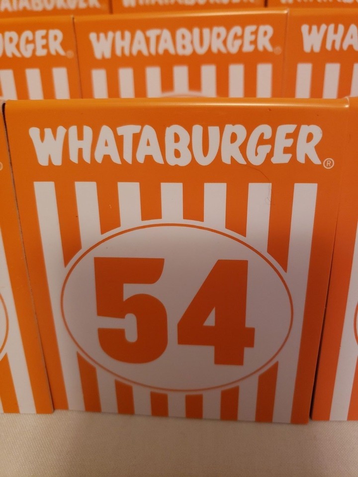 Individual WHATABURGER Restaurant Table Tent Numbers - Modern Glossy | eBay