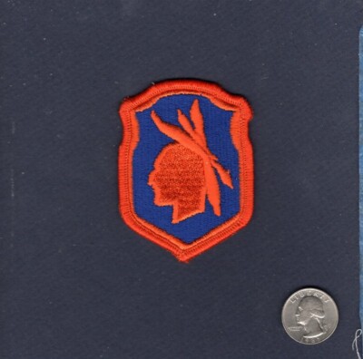 New Original 98th Infantry Division US ARMY Uniform Patch | eBay