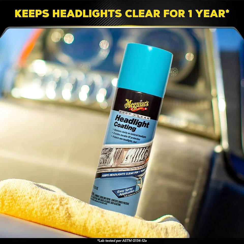 Meguiar's Keep Clear Headlight Coating for New & Restoration UV Protection Easy. | eBay