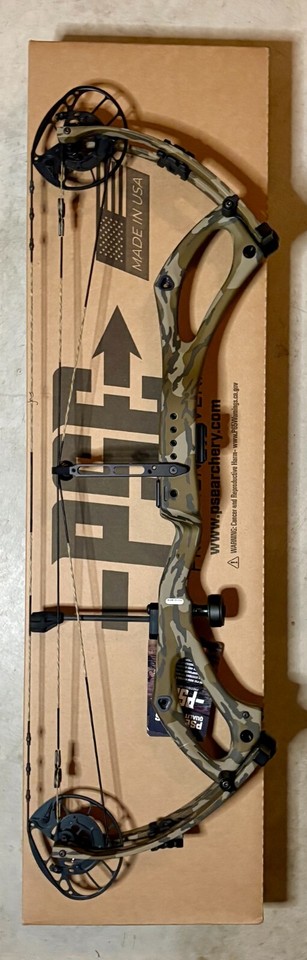 PSE Mach 35 70 LB EC2 Mossy Oak Bottomlands RH Carbon Hunting Bow New ...