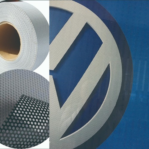 Perforated Exterior Mount One Way Vision Car Window Vinyl Film 42 ...