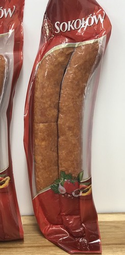Kielbasa Torunska 2 X 340g Polish Sausage Large Pork And Beef , Two ...