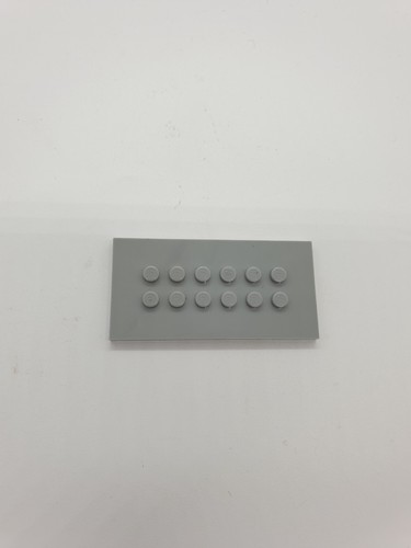 Lego 1 x Fliese 4x8 Mittelnoppen Dach Eisenbahn 6576 neu hellgrau 1349 ...