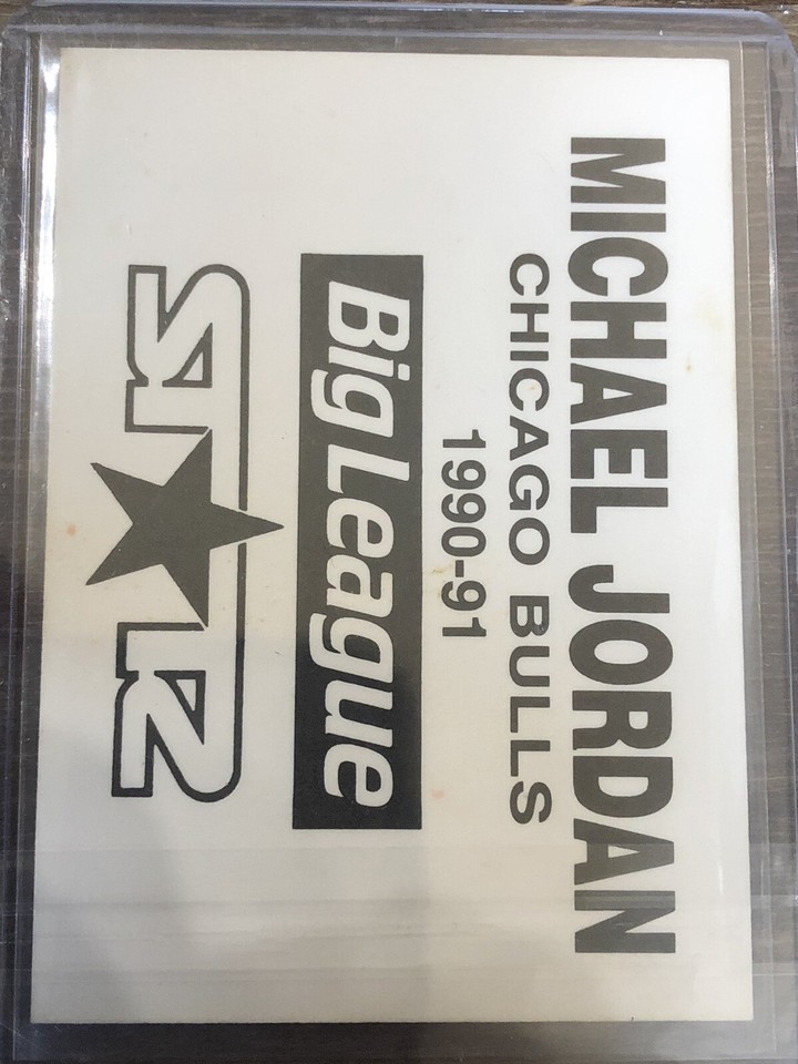 90-91 Michael Jordan Statz Card, purple border | eBay