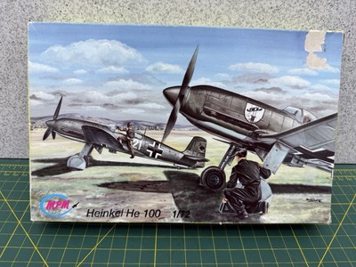 MPM 1/72 HEINKEL He100 WW2 GERMAN LUFTWAFFE FIGHTER MODEL PLANE KIT ...