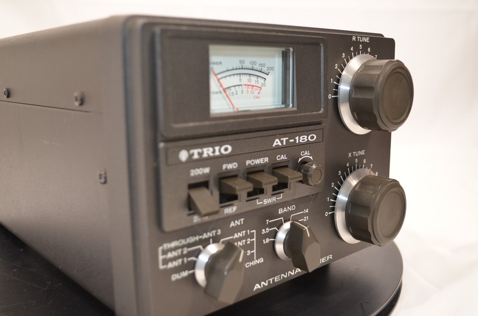 Trio AT-180 Antenna Tuner | Auto Tuner | Japan Model – Compatible with ...