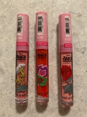 New wet n wild Alice in Wonderland Lip Gloss Limited Edition | eBay