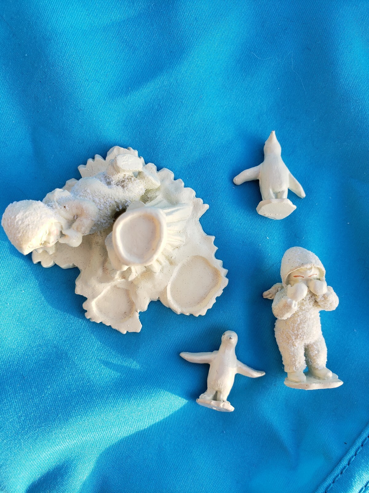 Dept 56 Snowbabies Miniatures Hand Painted Pewter ~ You can't find Me ...