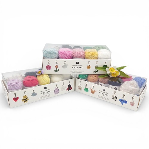 Chingu Key Charms Ricorumi Nilli Nilli & Cotton Box Kit DK Amigurumi ...