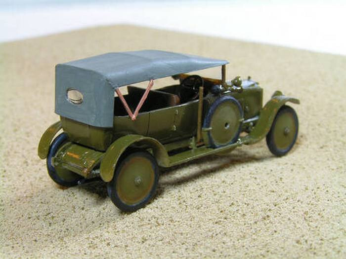 1/72 Vauxhall D-Type British passenger car Roden 735 Plastic Model kit ...