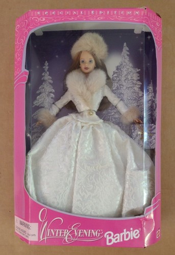 1998 Winter Evening Barbie / NRFB / Brunette / Special Edition (See ...