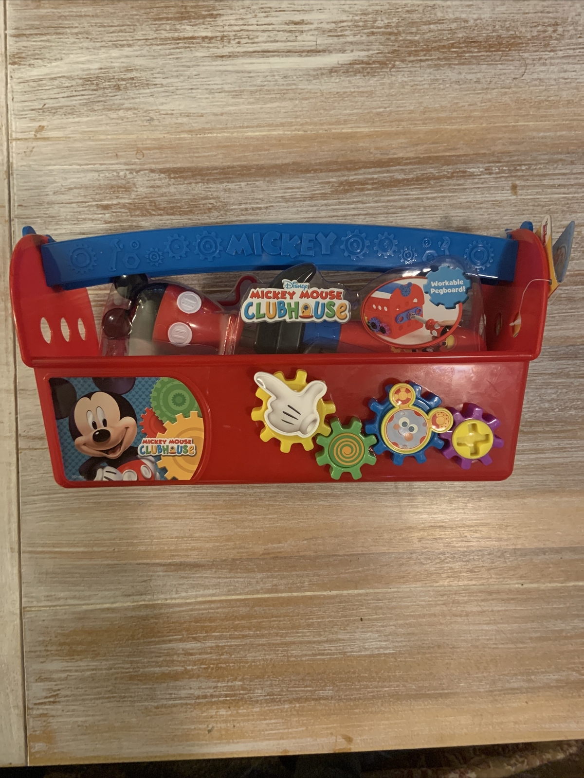 Mickey Mouse Clubhouse Handy Helper Toolbox Clipart