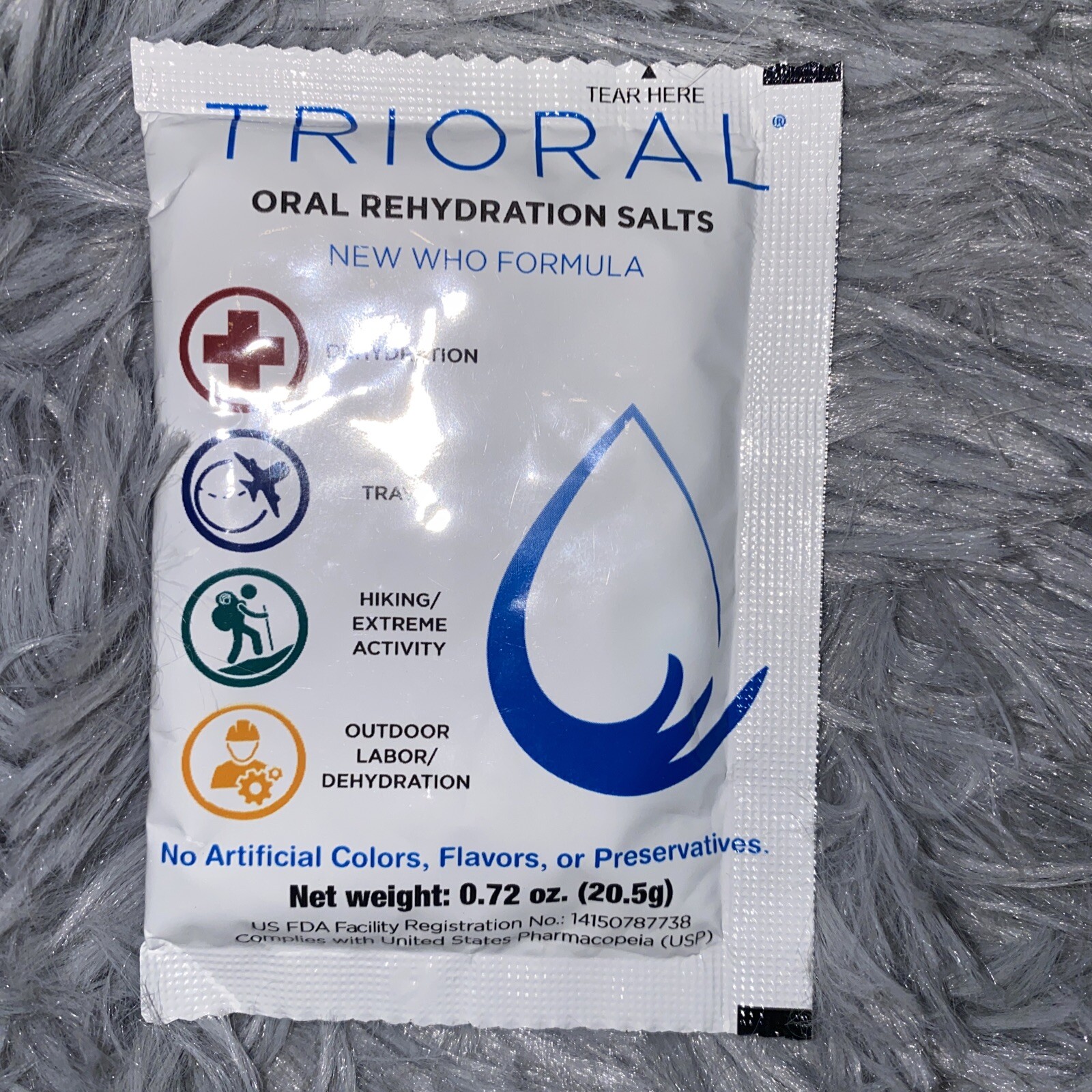 Oral Rehydration Solution Packets