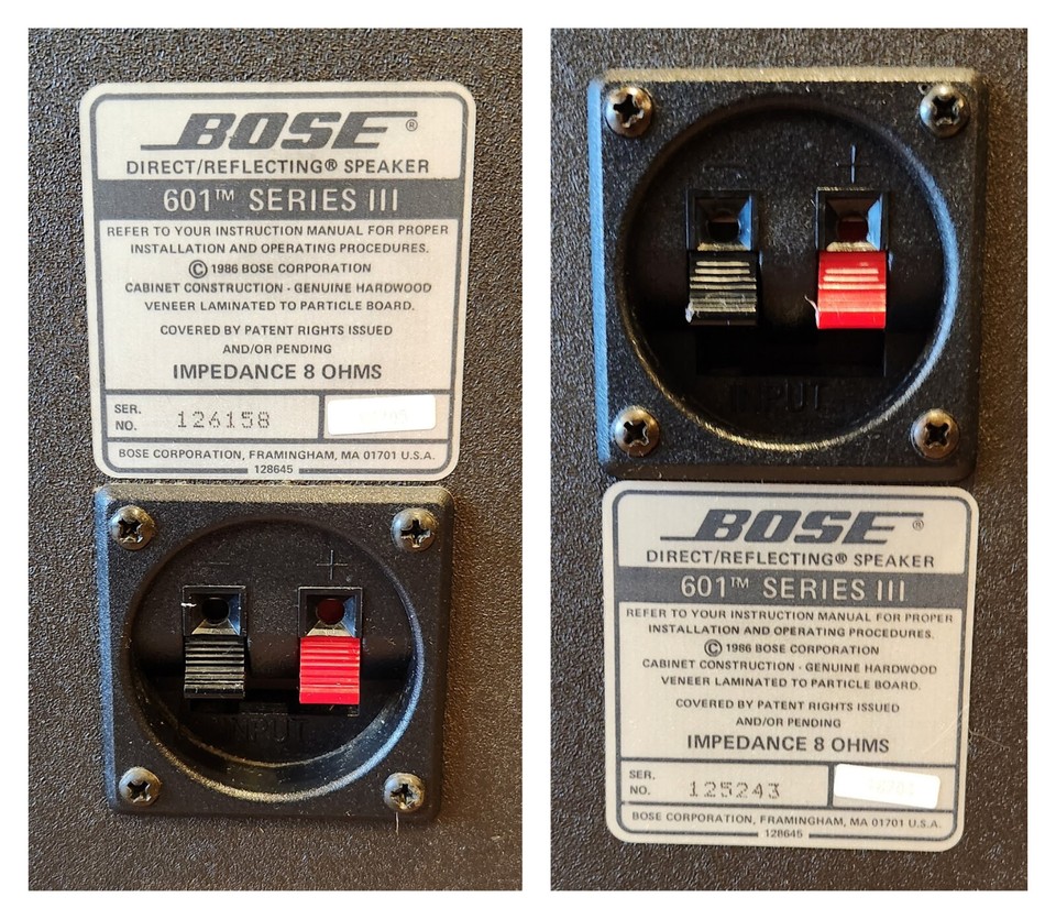 Bose 601 Series III Speakers | eBay