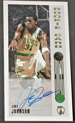 JOE JOHNSON 2001-02 High Topps Autograph Rookie #133 (224/850) Boston ...
