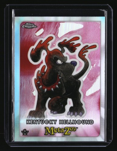 MetaZoo KENTUCKY HELLHOUND #32 (2022 Topps Chrome Silver Refractor) NM ...