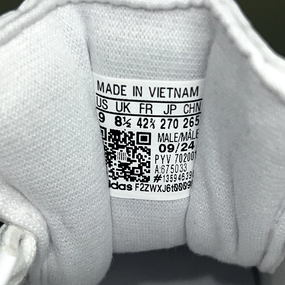 Adidas Men’s Originals Samoa Cloud White | Running Shoe Athletic ...