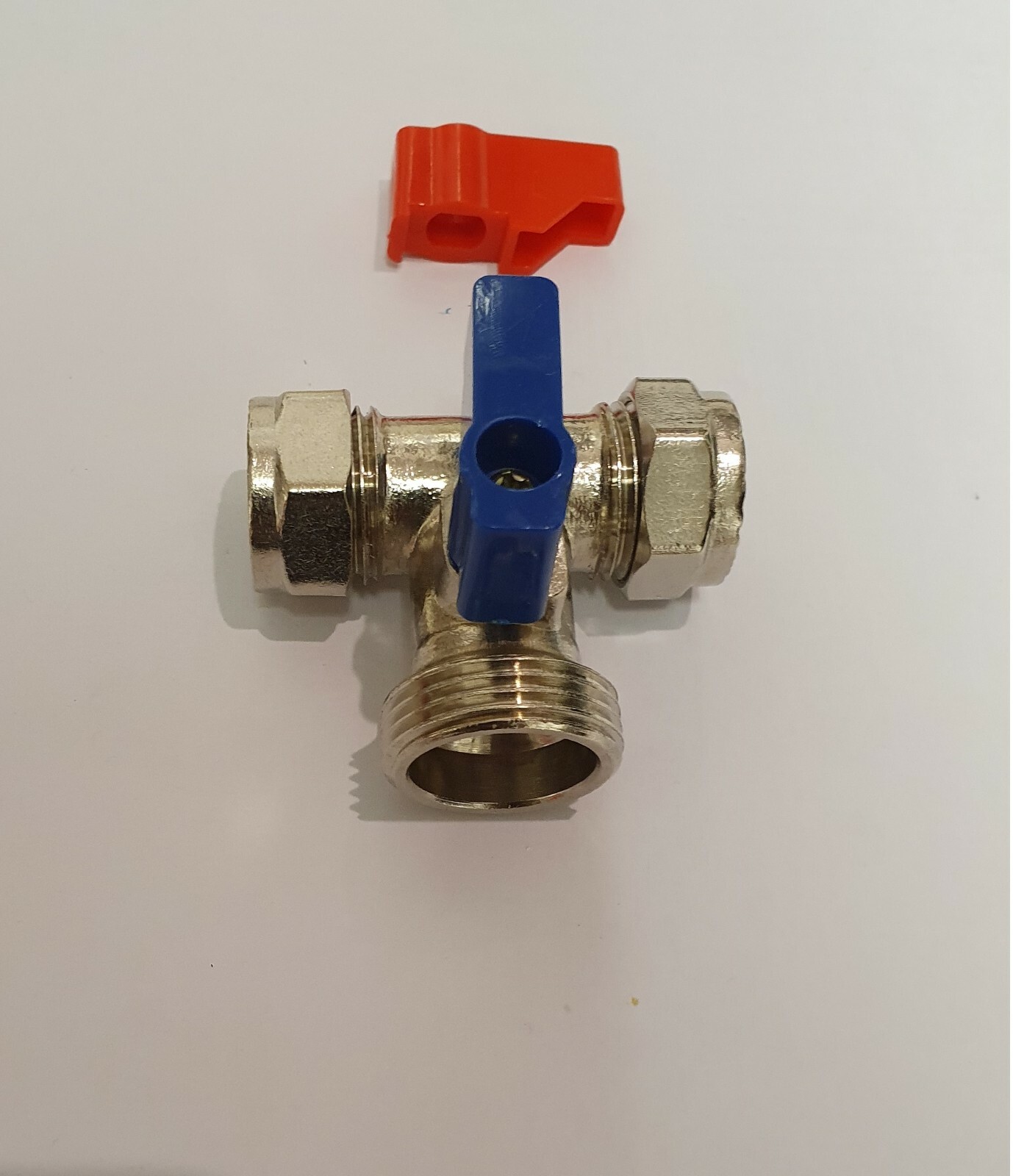 WASHING MACHINE / DISHWASHER TEE VALVE TAP 15mm x 15mm x 3/4" | eBay UK