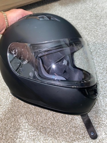 HJC CS-R3 Full Face Matte Black Motorcycle Helmet - Large | eBay