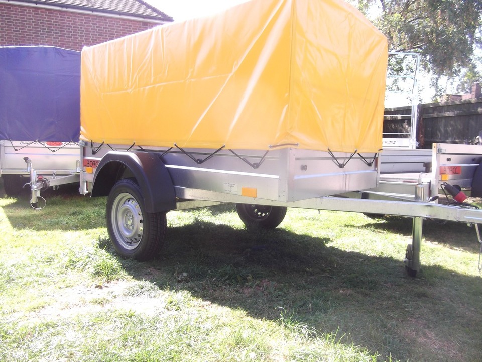 CAMPING TRAILER 750KG 7X4 BRAND NEW BOX TRAILER | eBay UK