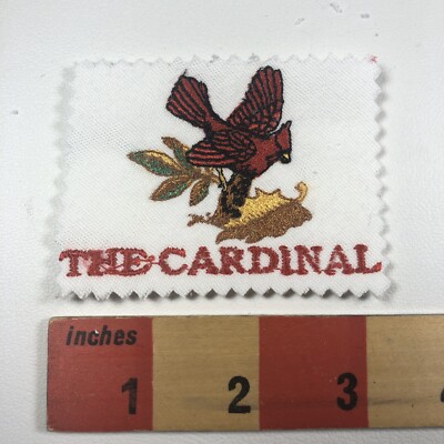 Red Bird THE CARDINAL Patch (? Patch-ish Cut-out) O89N | eBay