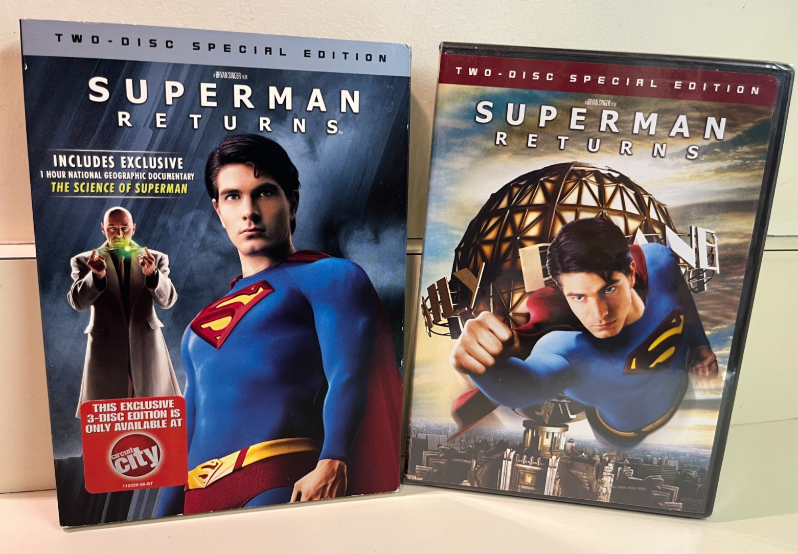 Superman Returns DVD + Slipcover, Circuit City Exclusive, Bryan Singer ...