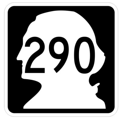 Washington State Route 290 Sticker Decal R7164 Highway Sign Road Sign ...