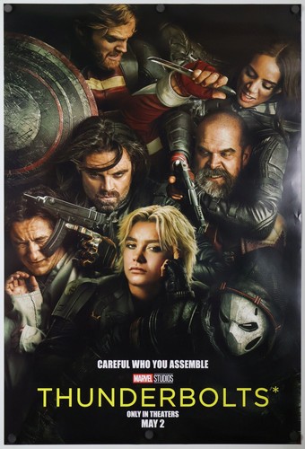 Thunderbolts - original DS movie poster US Adv D/S 27x40 2024 Florence ...