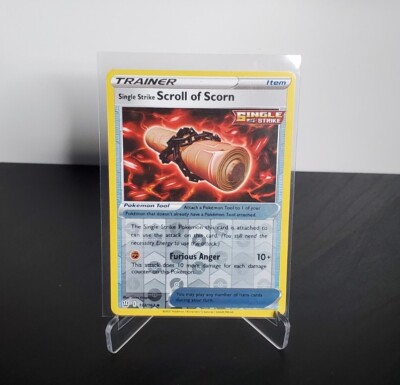 Pokemon TCG Single Strike Scroll of Scorn - Battle Styles 133/163 ...