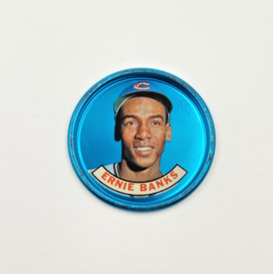 1965 Old London Ernie Banks #2 Baseball Space Magic Coin Chicago Cubs ...
