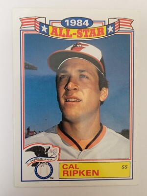 1985 Topps 1984 All-Star Game Commemorative Set Baseball Cal Ripken #16 ...