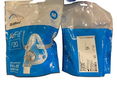 Resmed Airfit F20 Medium Full Face Frame System With Frame And Cushion ...