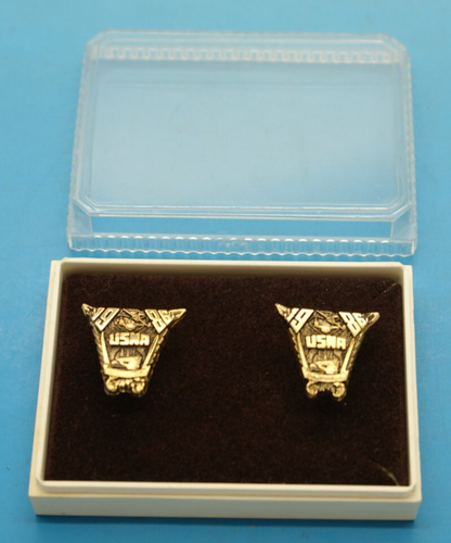 PAIR 1986 U.S. NAVAL ACADEMY GRADUATING CLASS CUFF LINKS - VINTAGE ...