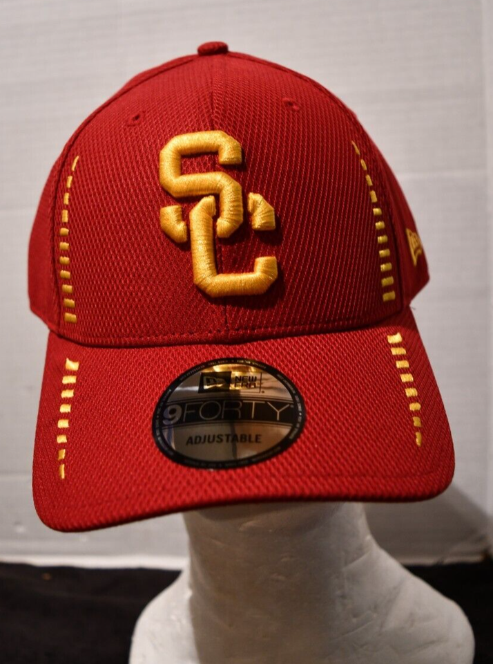 USC Trojans New Era 9Forty NCAA RED/Gold Hat NEW with Tags | eBay