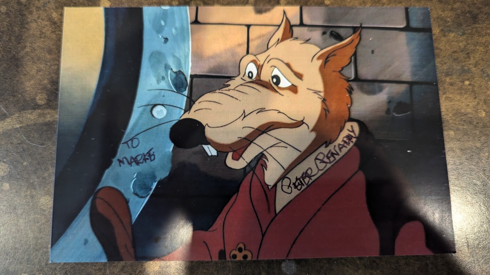 Peter Renaday Signed 4x6 Photo Teenage Mutant Ninja Turtles TMNT Master ...