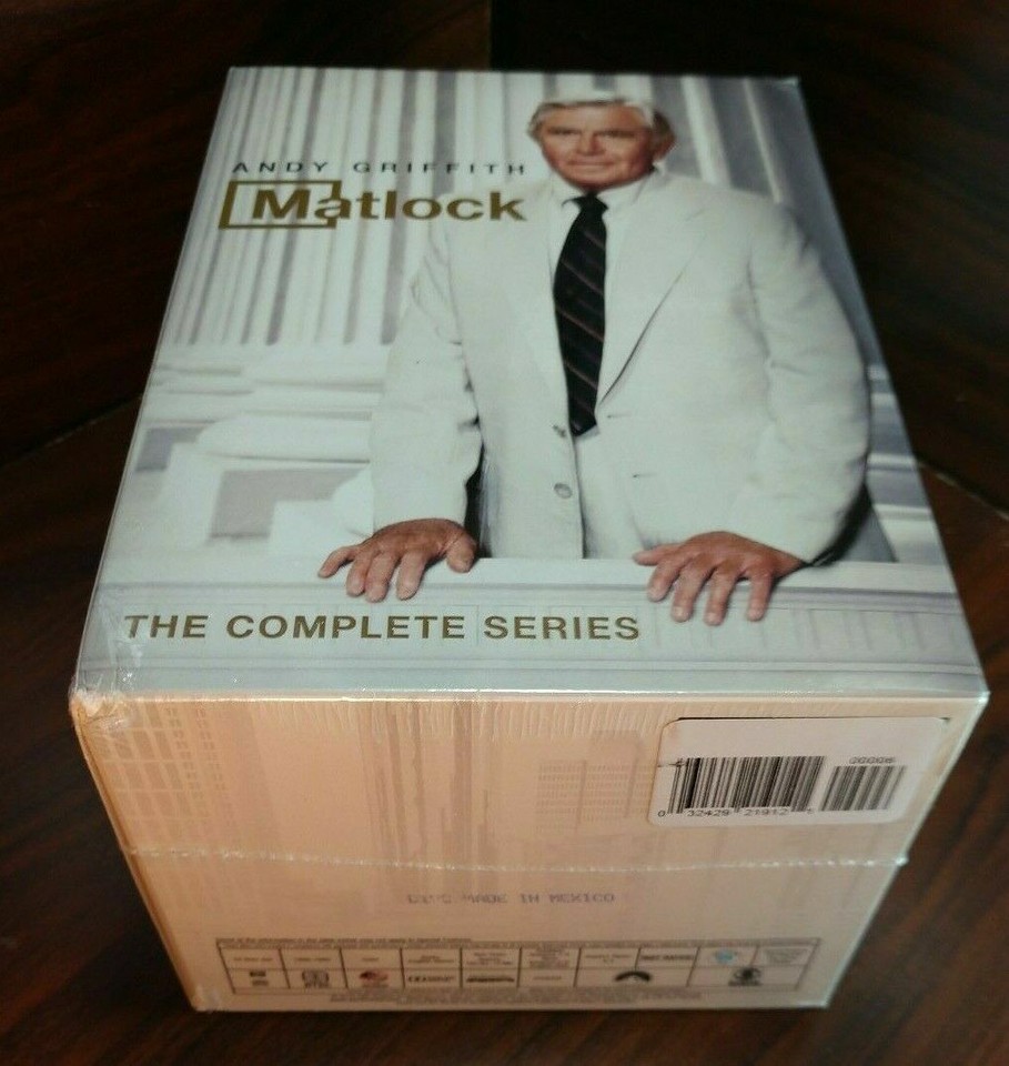 Matlock: The Complete Series (DVD Boxset) NEW-Free Box Shipping with ...