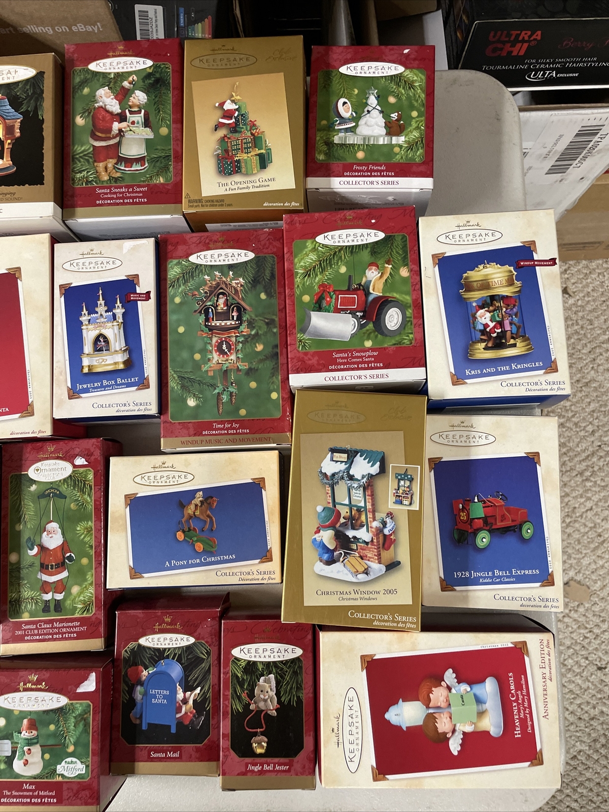 Huge HALLMARK KEEPSAKE Ornament Lot Of 44 / Mostly New & MIB | eBay