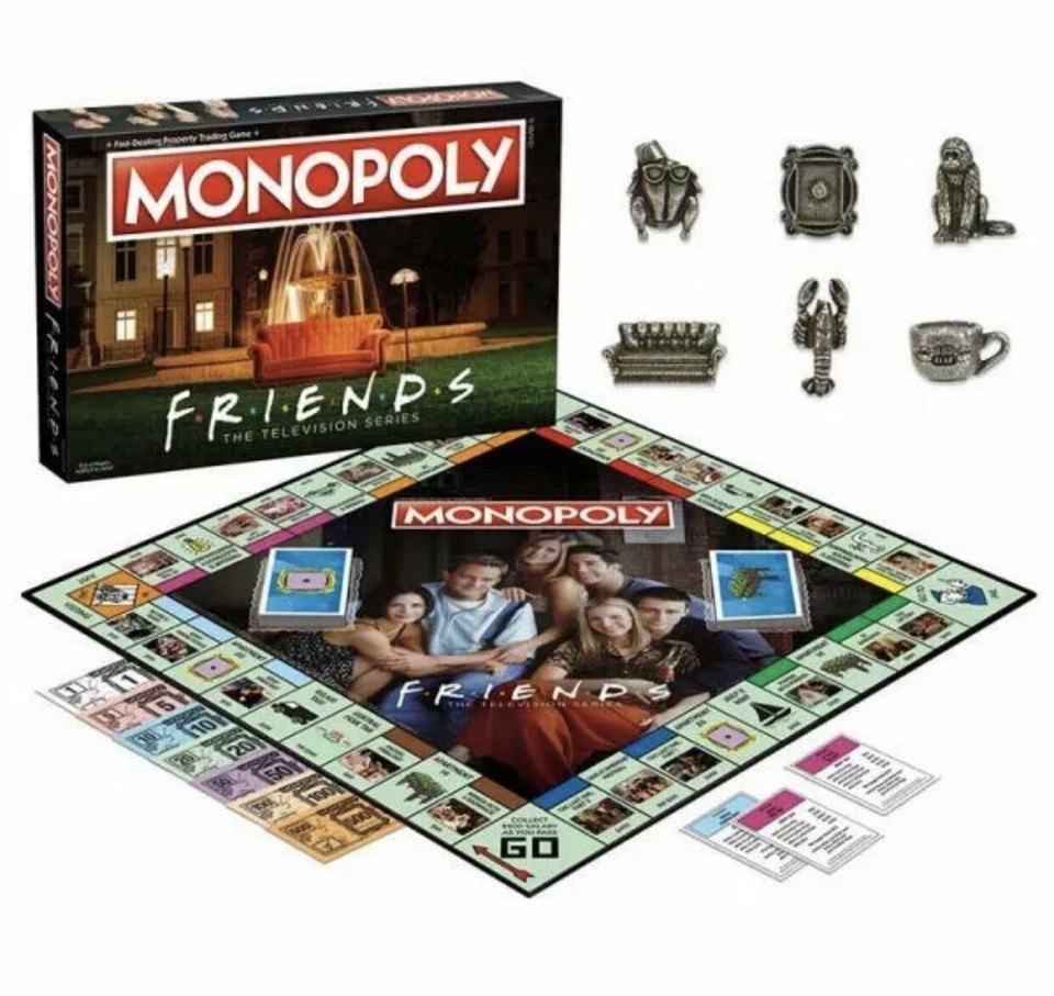 Monopoly Friends Edition Board Game 700304154576| eBay