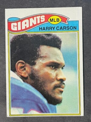 VINTAGE 1977 Topps Football HARRY CARSON # 146 - HOF !!! - ROOKIE CARD ...