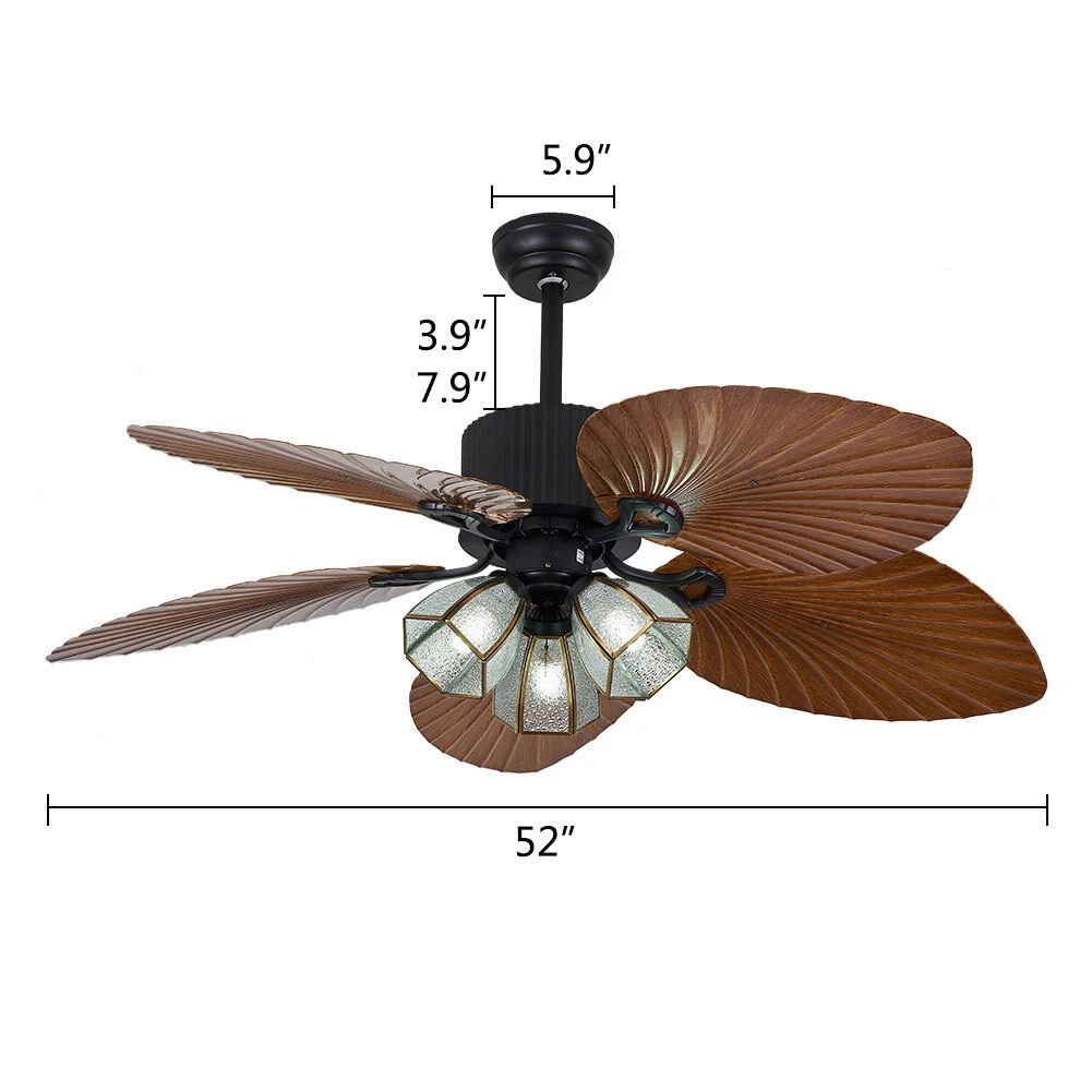 Hawaiian Ceiling Fan | Shelly Lighting