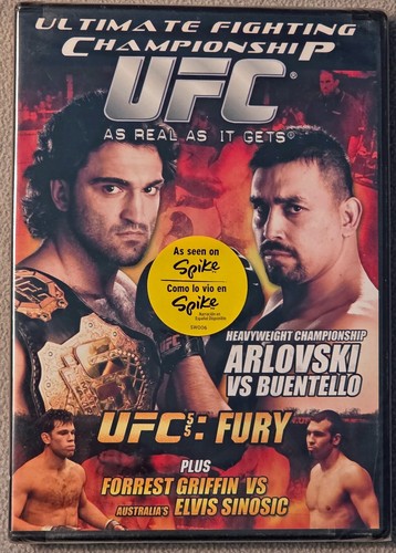 NEW Ultimate Fight Championships UFC 55 Fury DVD Andrei Arlovoski Paul ...