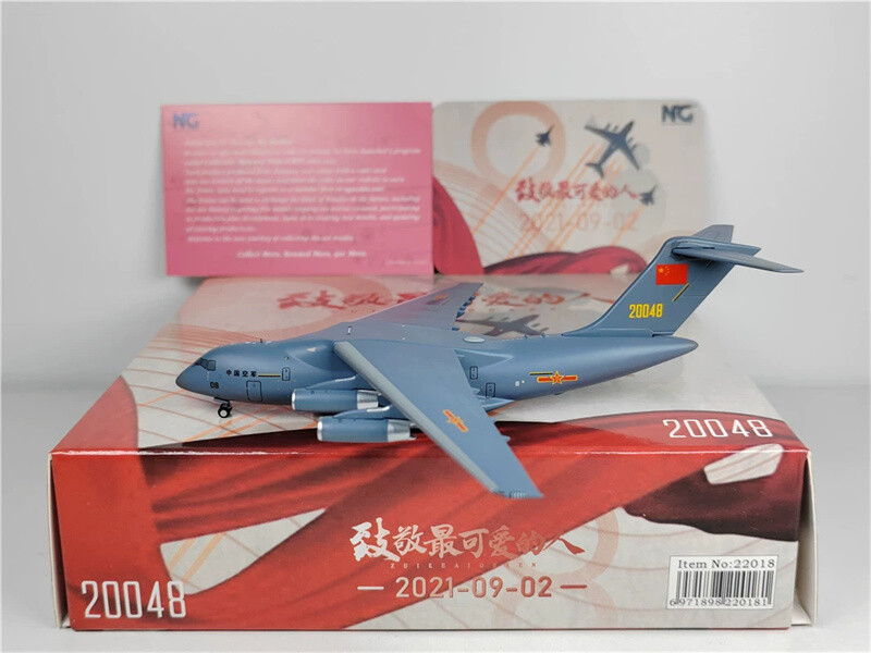 NG Models PLAAF Y-20 20048 Mission to Korea 1/400 Aircraft Pre-built ...