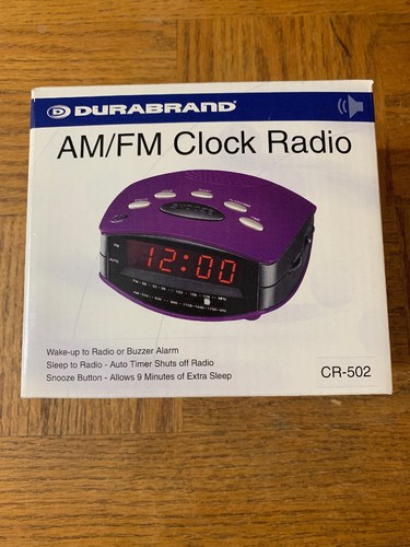 Durabrand AM/FM Digital Clock Radio-SHIPS N 24 HOURS | eBay UK