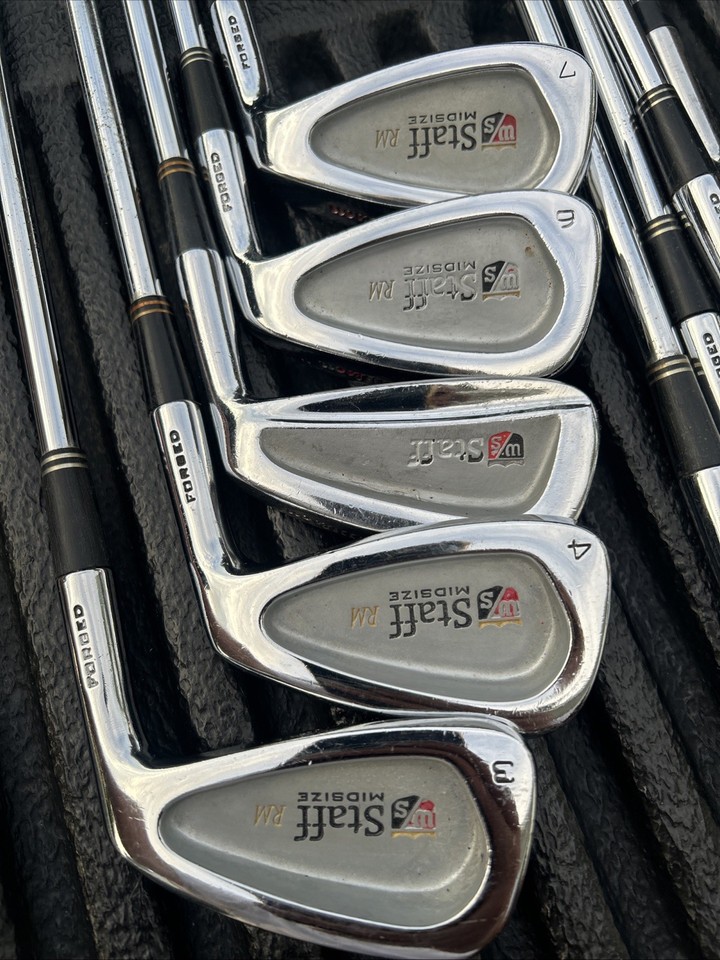 Wilson Staff Midsize Iron Set 3-Sw/ Firestick 2.8 Stiff Steel Mid ...