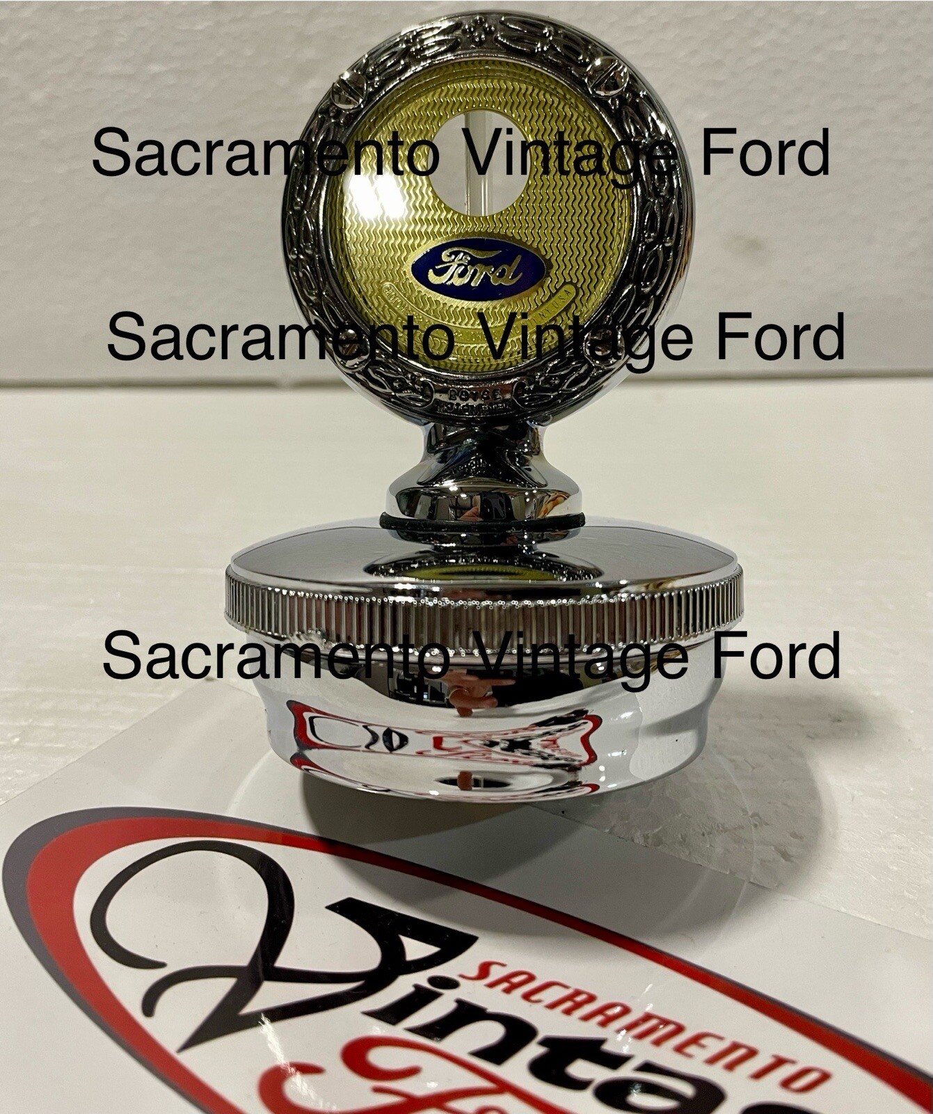 Beautiful 1930 1931 Model A Ford Deluxe Radiator Cap With Ford Script ...