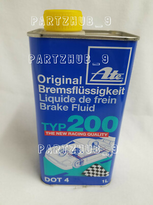 1 Liter Ate Brake Fluid Ate Type 200 Super Gold for Audi For BMW MB ...