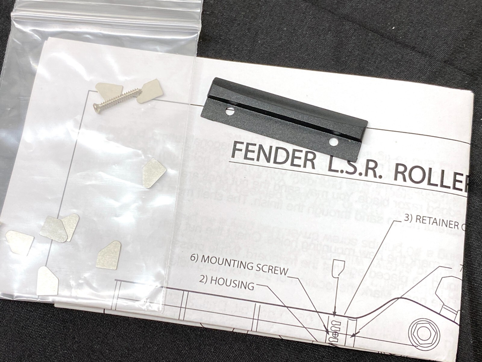 Genuine Fender LSR ROLLER NUT Assembly for Stratocaster Strat | eBay